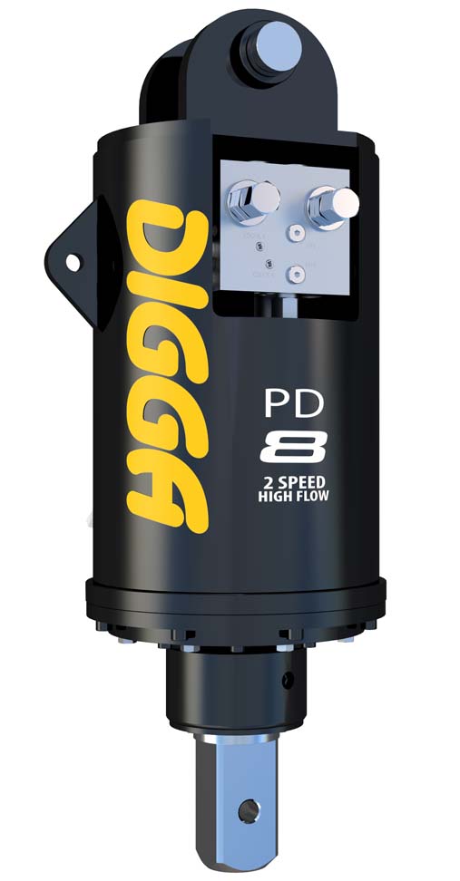 PDT8HF 2 Speed High Flow Auger Drive Greaseworks